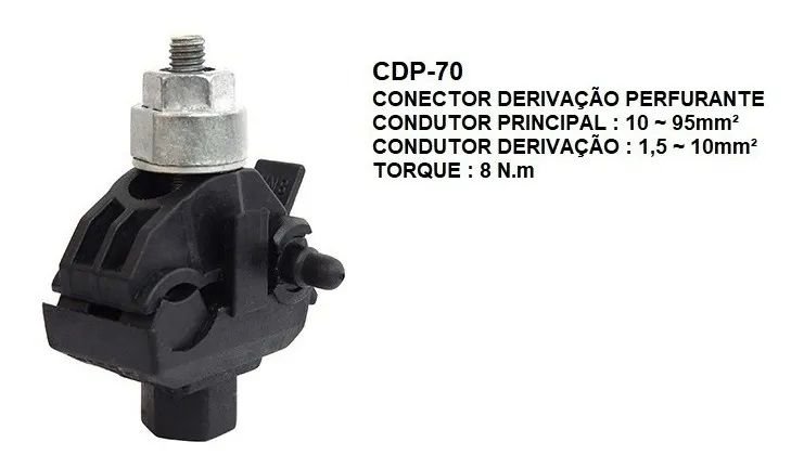 Conector Derivacao Perfurante Cdp-70