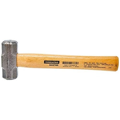 Marreta Oitavada 500 g Tramontina Basic com Cabo de Madeira para ...