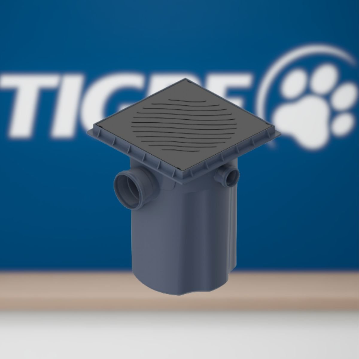 Kit 2 - Caixa Gordura Multipla C/ Tampa Completa 300 | Retém até 18L de ...